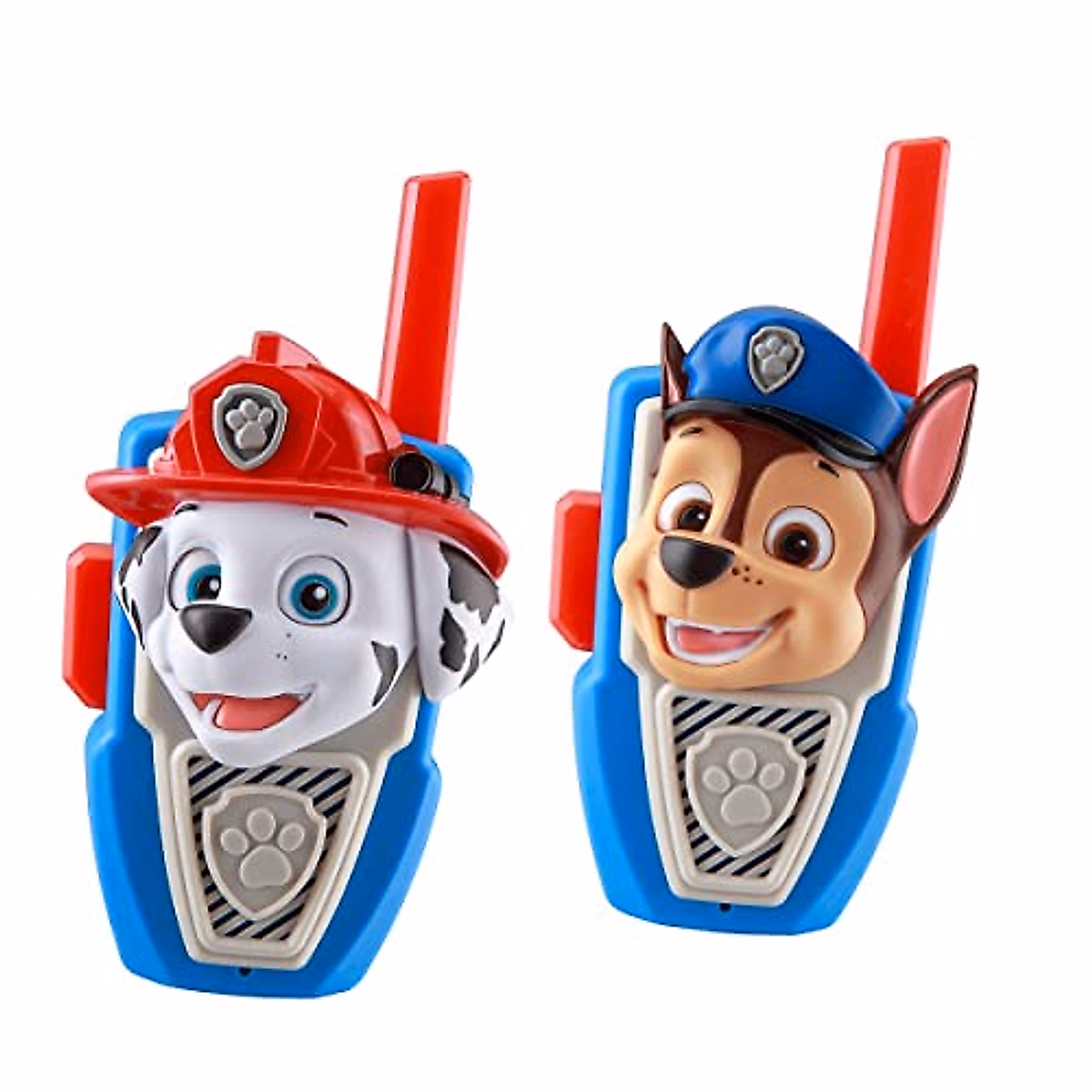 New PAW Patrol Walkie Talkies - Set of 2 Kids Walkie Talkies Chase and Marshall – Excellent Walkie Talkies for Toddlers