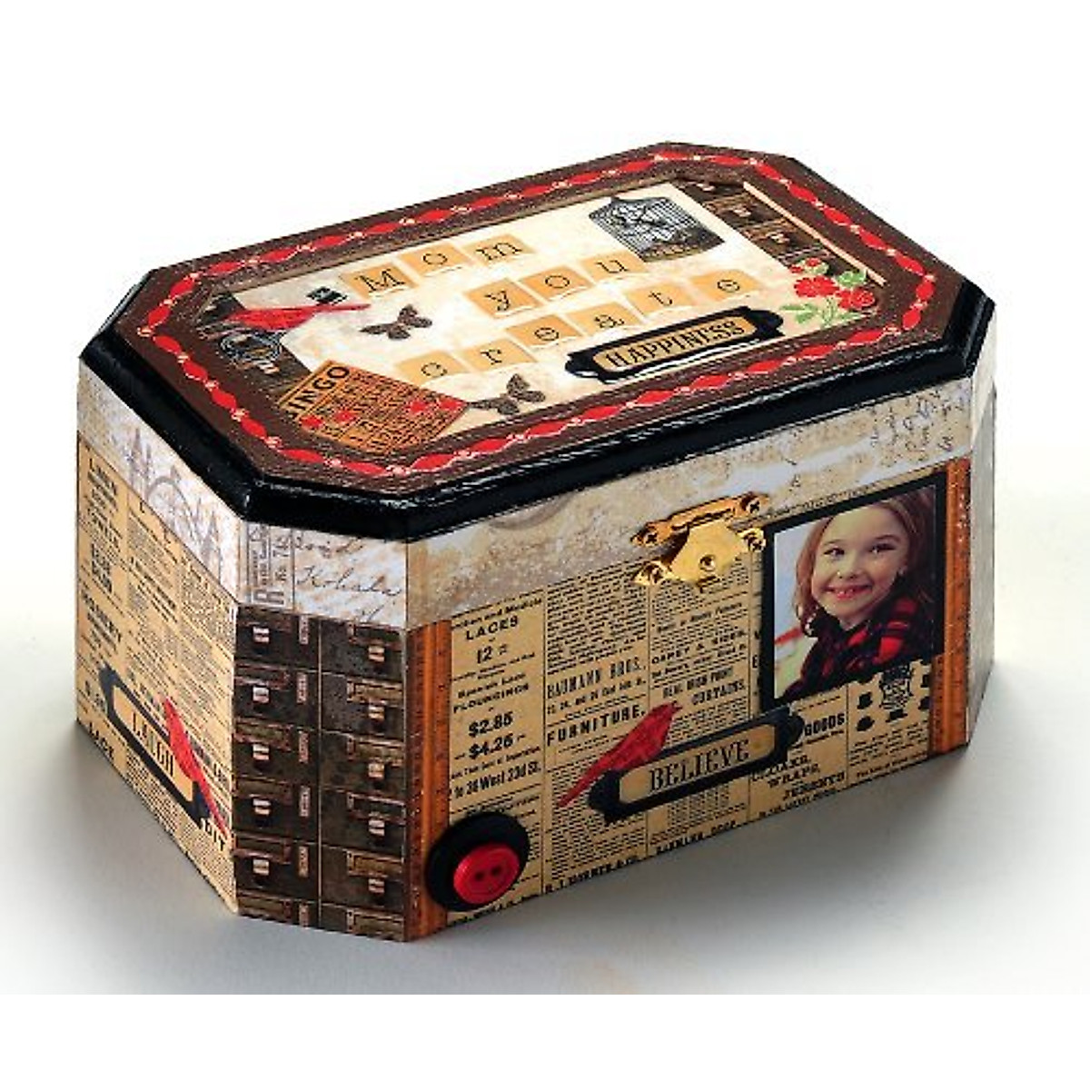 Mod Podge CS11272 8 fl. oz. Decoupage Satin Glue, 8 ounce, Clear