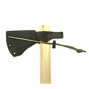 Luso Kydex Sheath for Cold Steel Trail Hawk Black