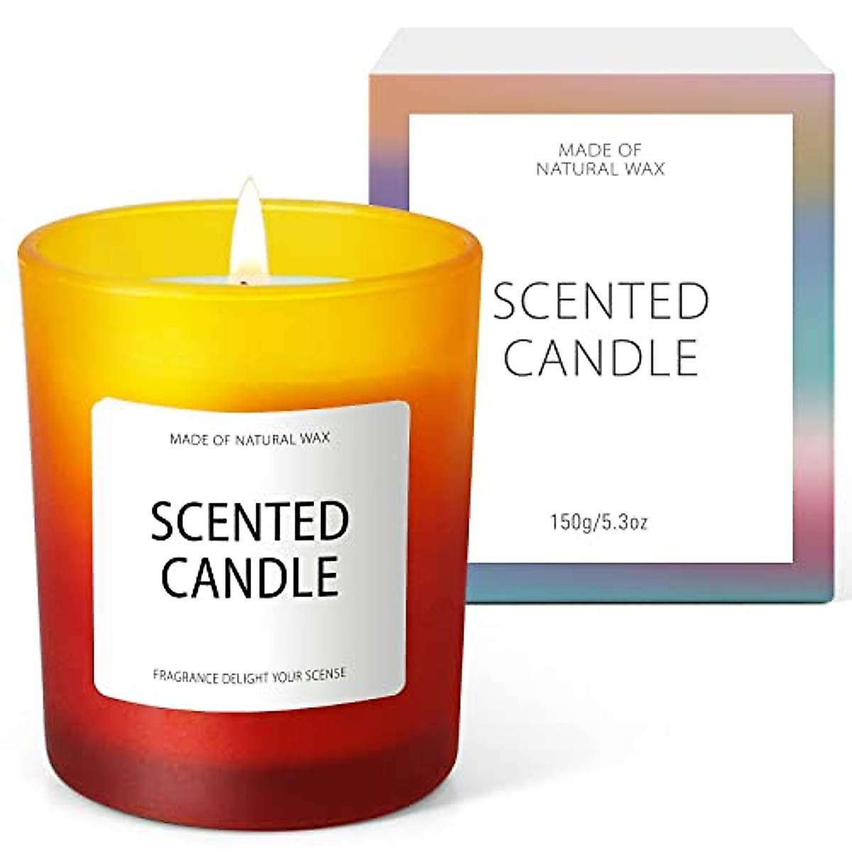 Scented Candles Set City of Stars, Endless Summer, Sunset Boulevard/Jar Candle Rose of Desert
