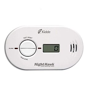 Kidde Nighthawk Battery Powered Carbon Monoxide Alarm with Digital Display