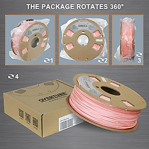 OVERTURE Super PLA+ Filament 1.75mm, Toughness Enhanced PLA Plus, Cardboard Spool, 1kg Filament (2.2lbs), Dimensional Accuracy +/- 0.02 mm (Sakura Pink)