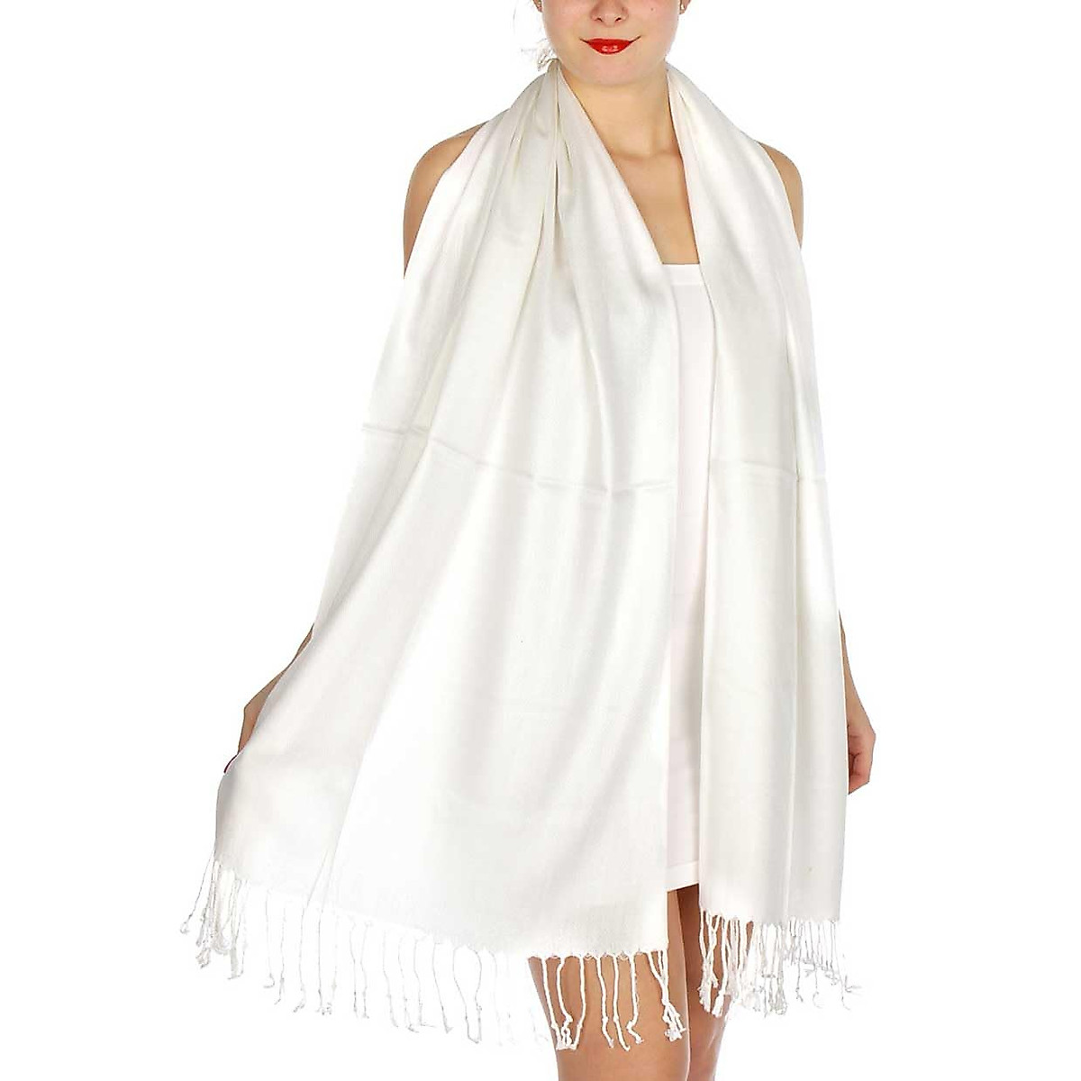 SERENITA Pashmina Shawls Wraps for Women. Dress Cover Up Formal. Cashmere Feel Wrap for Evening Dress.