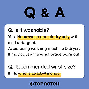 TopNotchGolf Ultra Thin Light Weight Adjustable Wrist Brace - For Both Men and Women, 24hours Comfort (Neon Pink)