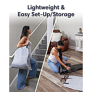 OlarHike Inflatable Twin Air Mattress with Built in Pump,18"Elevated Durable Air Mattresses for Camping,Home&Guests,Fast&Easy Inflation/Deflation Airbed,Black Double Blow up Bed,Travel Cushion,Indoor