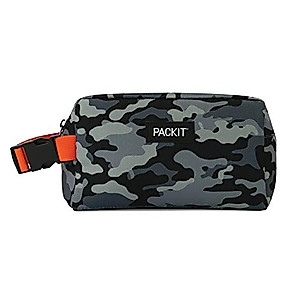 PackIt Freezable Snack Box, Charcoal Camo