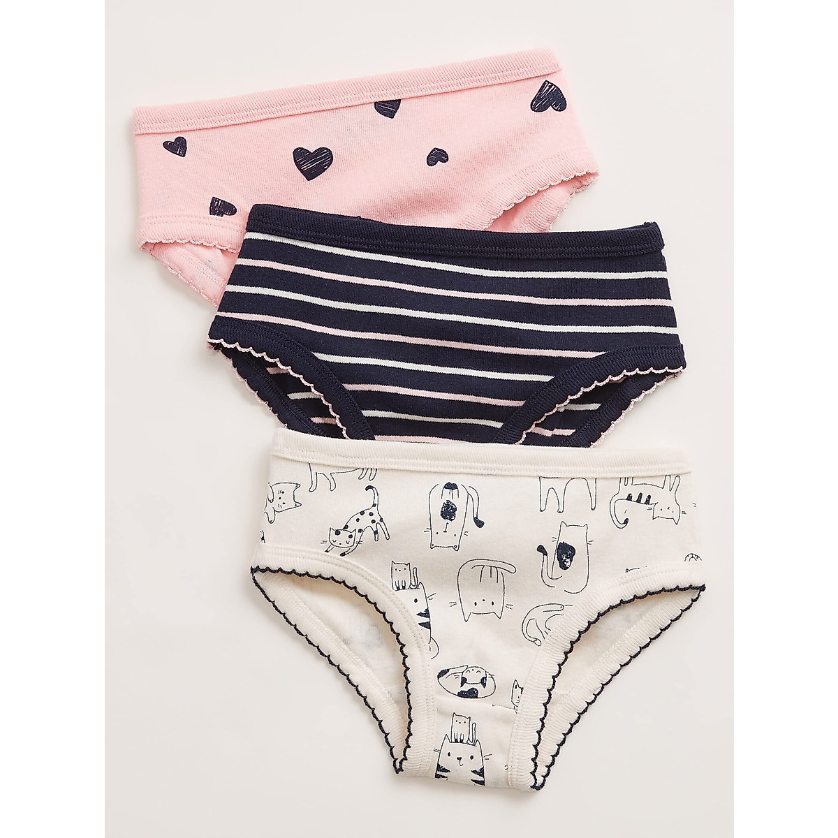 GAP unisex baby Briefs Bikini Style Underwear, Multi, 2-3T US