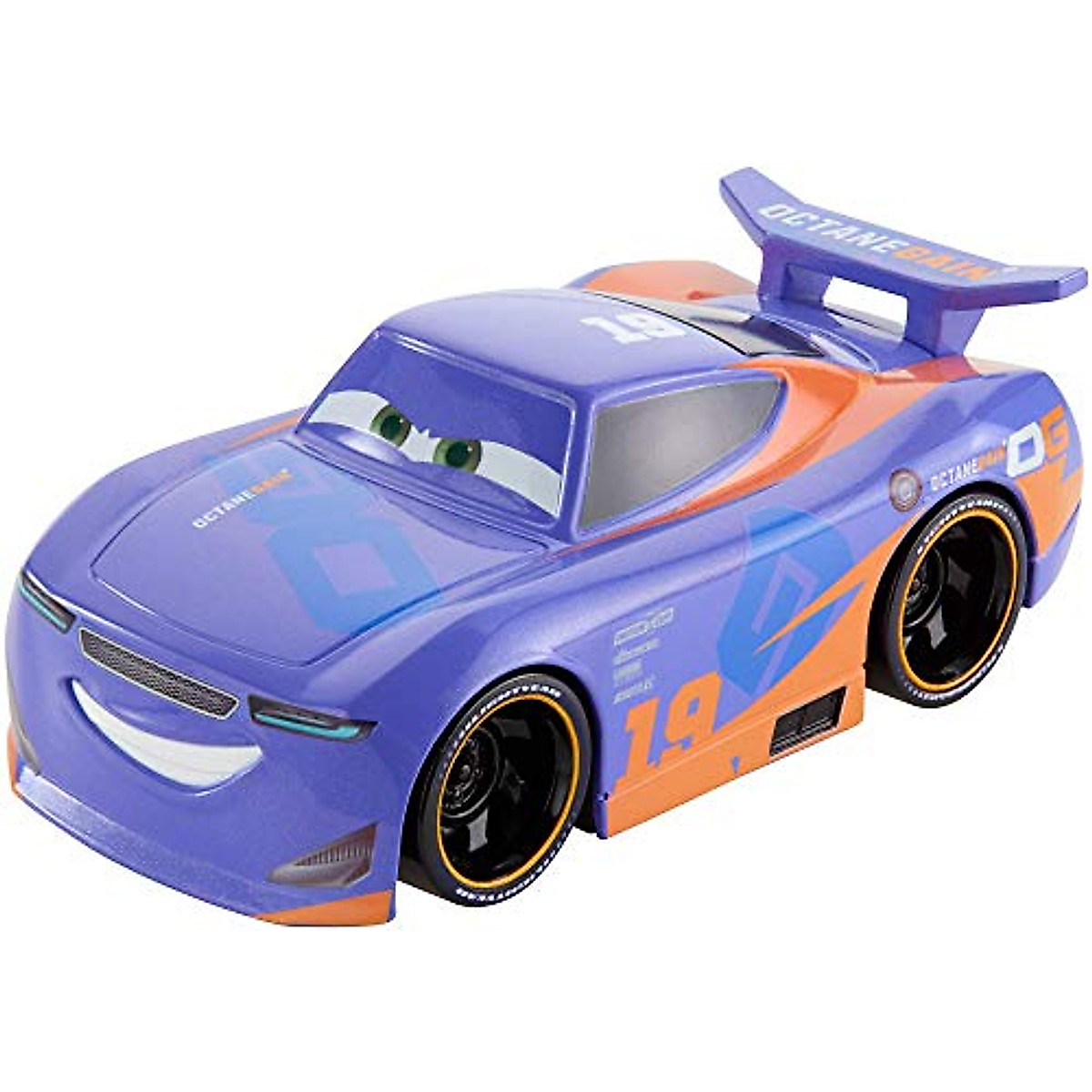 Disney Cars Toys Turbo Racers Assortment, Movie Character Vehicles, Pump Spoiler and Race, No Batteries for Endless Play, Ages 3 and up