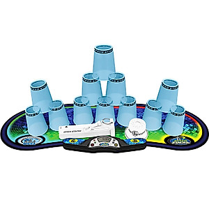 Speed Stacks Competitor - Pro Series 2X Blue Ice w/Voxel Glow Mat