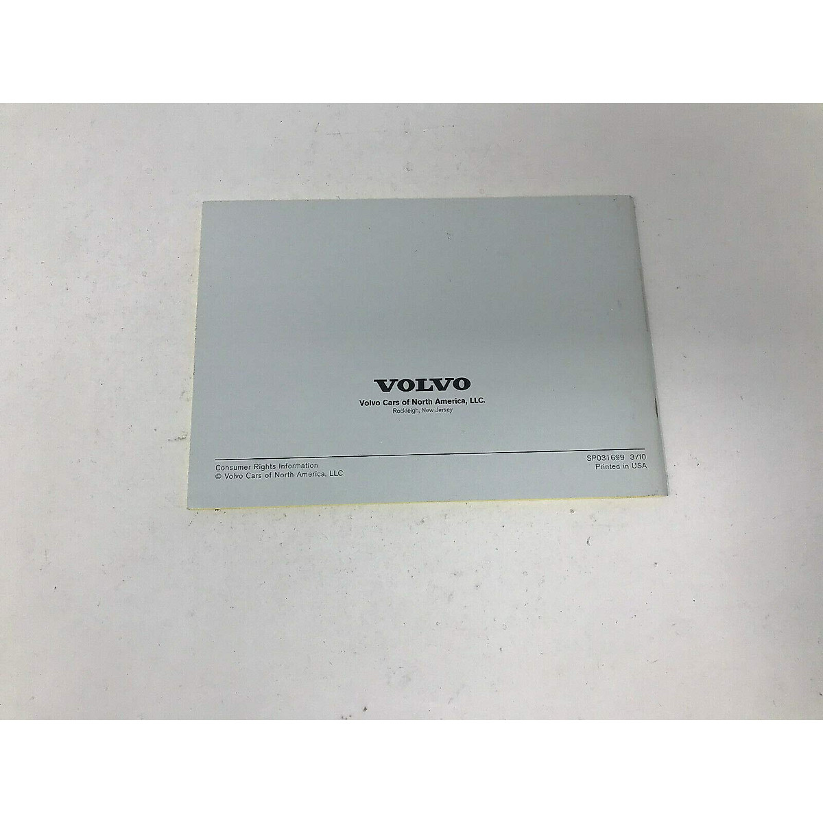 2012 Volvo S60 Owners Manual Case Handbook with Case OEM Z0A0390