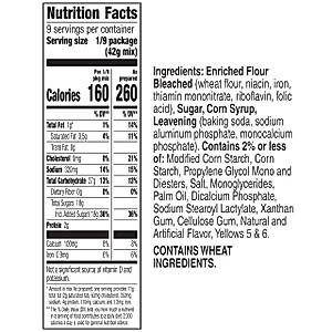 Betty Crocker Favorites Super Moist Yellow Cake Mix, 13.25 oz (Pack of 12)