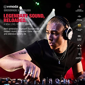 V-MODA Crossfade 3 Wireless, GM Black