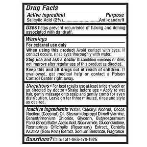 SheaMoisture Hair Care System Anti-Dandruff For Stronger Hair & Healthier Scalp Conditioner Formulated With Apple Cider Vinegar And Fair Trade Shea Butter 13oz