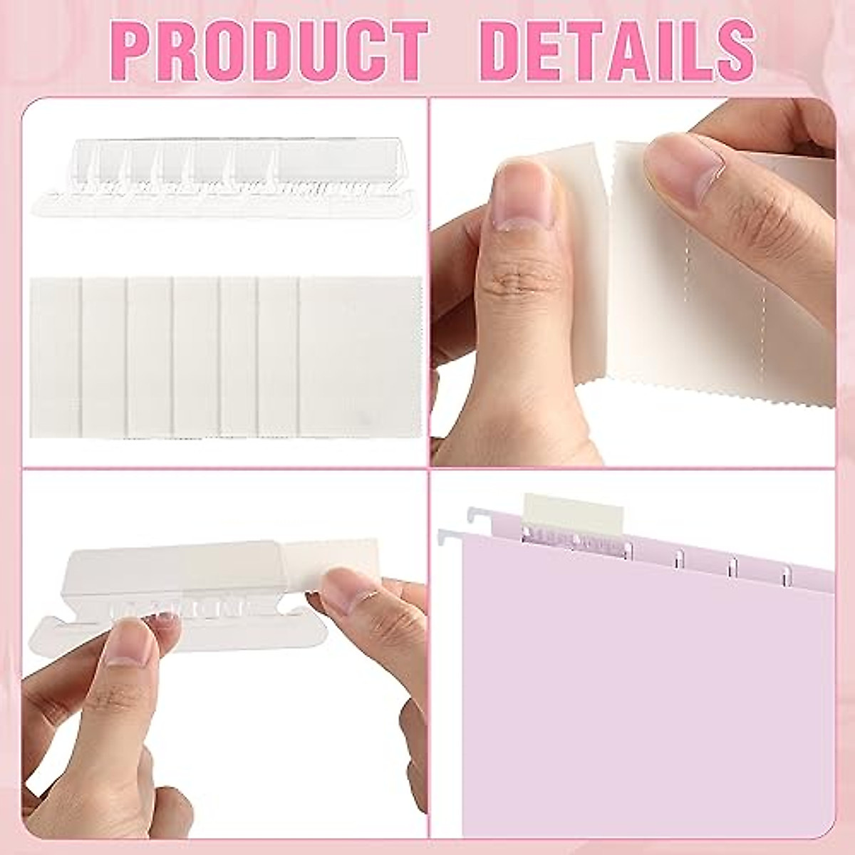 Yaomiao 24 Pack Hanging File Folders Letter Size Expanding File Folders with 1 Inch Expansion Hanging File Folders for Filing Needs(Bright Color)