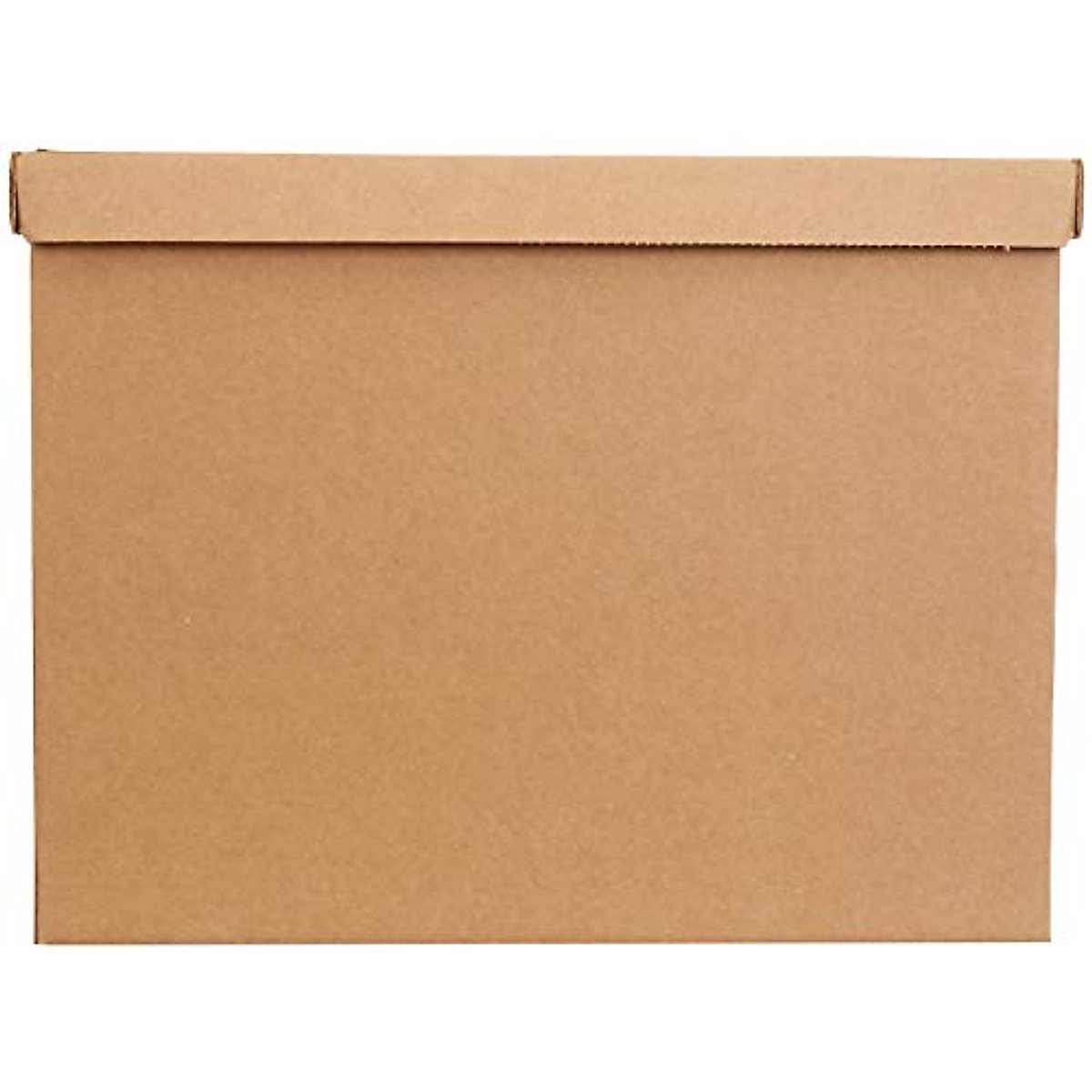 Amazon Basics Medium Moving Boxes with Lid and Handles, 19 x 14.5 x 15.5 inches, 10-Pack