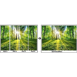 Star Meteor 3D Wall Murals, Distant Mountains Wallpaper, 3D Decal Removable Peel and Stick Self-Adhesive Environmental Protection for Home Office Renovation Decor 118''Wx83''L-PVC