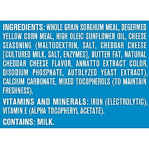 Gerber Snacks for Baby Lil Crunchies, Mild Cheddar, 1.48 Ounce (Pack of 6)