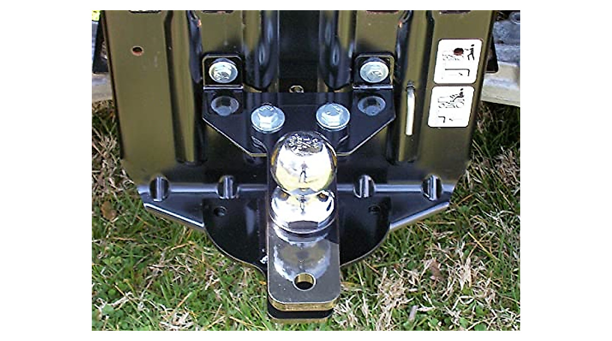 HITOWMFG 3-Way Universal Lawn Tractor Hitch with 5-Inch Rise