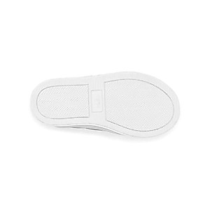 OshKosh B'Gosh Girls Lulu Slip-On Sneaker, Silver, 6 Toddler