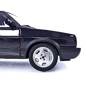 Norev 1991 Golf GTI Fire and Ice Dark Purple Metallic 1/18 Diecast Model Car 188558