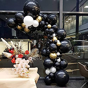 Black Balloons 5 inch 50pcs Latex Party Balloons Graduation Helium Balloons Black Birthday Balloon
