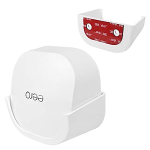 HOLACA Screwless Wall Mount for eero 6 Dual-Band mesh Wi-Fi 6 Router Holder, No Tools Required, Easy to Install, No Drilling, Strong VHB Adhesive Mount (1 Pack)
