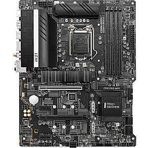 MSI Z590 PRO WiFi ProSeries PC Gaming Motherboard (ATX, 11th/10th Gen Intel Core, LGA 1200 Socket, DDR4, PCIe 4, M.2 Slots, USB 3.2 Gen 2, 2.5G LAN, DP/HDMI, Wi-Fi 6E) (Renewed)