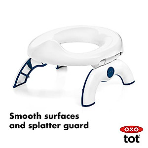 OXO Tot 2-in-1 Go Potty- Navy, 1 Count (Pack of 1)