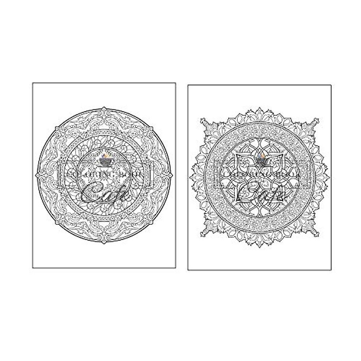 125 Mandalas: An Adult Coloring Book Featuring 125 of the World’s Most Beautiful Mandalas for Stress Relief and Relaxation (Mandala Coloring Books)