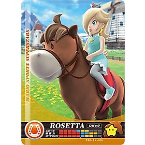 Nintendo Mario Sports Superstars Amiibo Card Horse Racing Rosalina for Nintendo Switch, Wii U, and 3DS