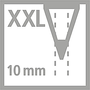 STABILO Multi-talented Pencil woody 3-in-1 - Basic Box of 5 - Silver, Gold, White, Black, Red + Sharpener