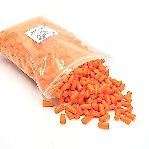 Quality Foam Ear Plugs 500 Pair - 32 dB Disposable Noise Cancelling High Decibel Sound Blocking Soft Ear Plugs - Dispenser Refill Safety Hearing Protection Bulk Ear Protection