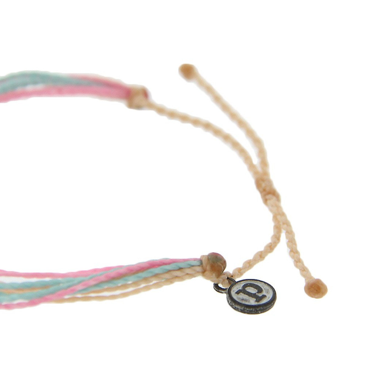 Pura Vida Sunset Bracelet - Iron-Coated Copper Charm, Adjustable Band - 100% Waterproof