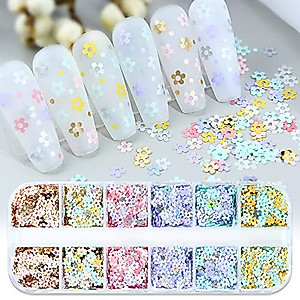 Flower Glitter Resin Fillings Flakes Sequins Epoxy Resin Mold Fillers for DIY Jewelry Making Nail Art Decors