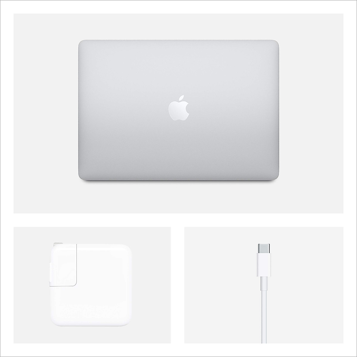 Early 2020 Apple MacBook Air with 1.1 GHz Core i3 (13 inch, 8GB RAM, 256GB SSD Storage) Silver (Renewed)