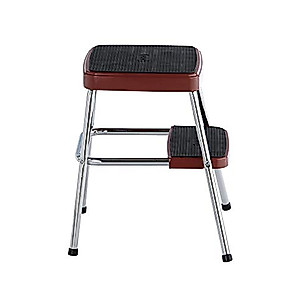 COSCO 11330RED1E Stylaire Retro Two (red, one Pack) Step Stool,