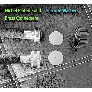 Atlantic Short Soaker Hose 1/2 IN.x 5FT, Solid Brass Connectors