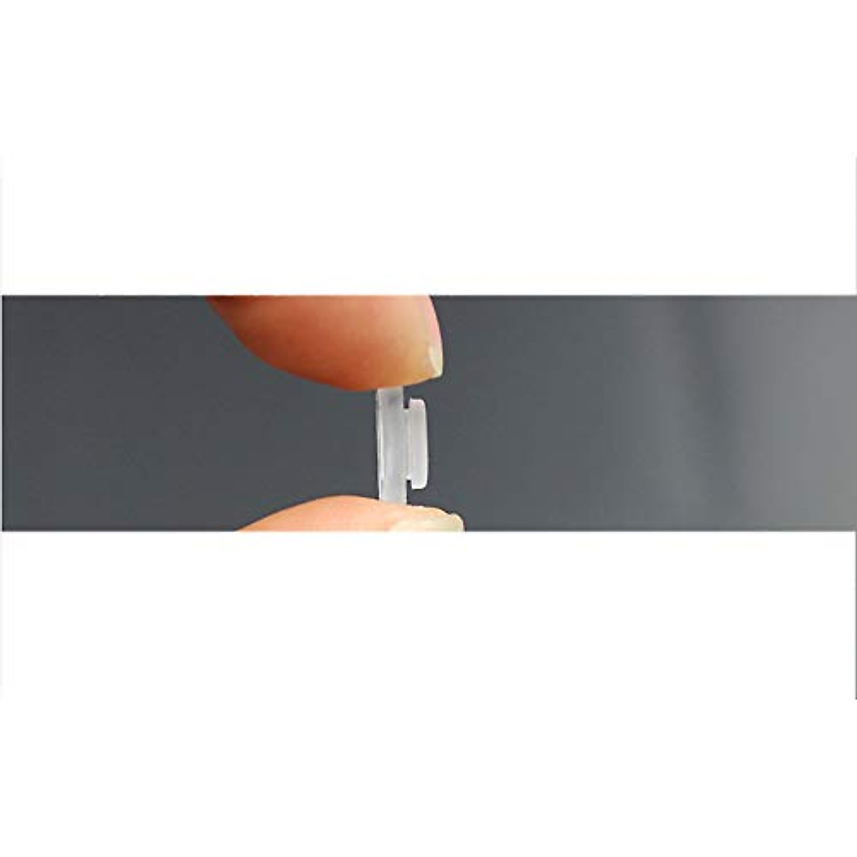 Eyeglass Nose Pads 11mm 2Pairs Replacement Square Rectangle Slide Snap in Nose Pieces Silicone Nosepads for Eye Glasses Eyeglasses Sunglasses for Costa Maui and More