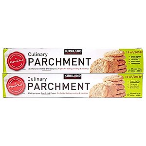 Kirkland Signature Non Stick Parchment Paper 205 sq ft (Twin Pack)