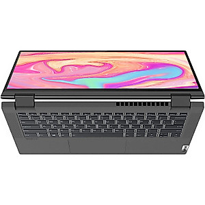 Lenovo Flex 5 2-in-1 Laptop, 14" 2.2K (2240 x 1400) IPS Touchscreen Display, AMD Ryzen 7 5700U (Beats i9-10885H), Backlit Keyboard, Fingerprint Reader, Windows 11 (16GB RAM | 1TB PCIe SSD)