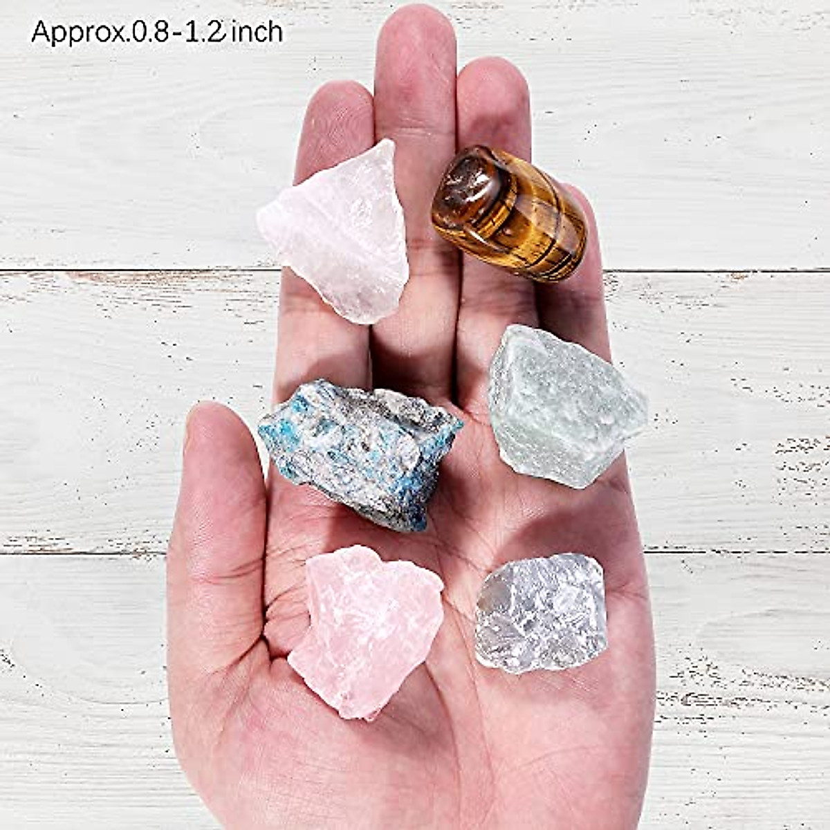Taurus Zodiac Crystals, Spiritual Gifts for Women, Zodiac Sign Healing Stones Set, Mothers Day Birthday Ideas Gifts for Her Mom Sisters Friends, Healing Crystals Stress Relief Gifts