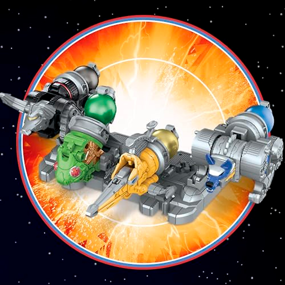 Power Rangers Cosmic Fury Cosmic Zord Mega Pack, Action Figure Toys for 4 Year Old Boys and Girls and Up (Amazon Exclusive)