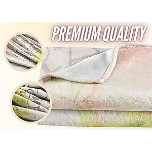 InnoBeta Hippopotamus Gifts Blanket for Girl, Hippo Lover Ask Flannel Throw Blanket for Girl, Funny Kid Daughter Unique Birthday for Her- Just A Girl Who Loves Hippos