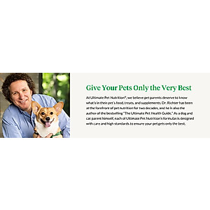 Ultimate Pet Nutrition Canine Boost, 33-in-1 Natural Grain Free Dog Food Booster Topper with Vitamins, Amino Acids, Probiotics, and Digestive Enzymes for Dog Health