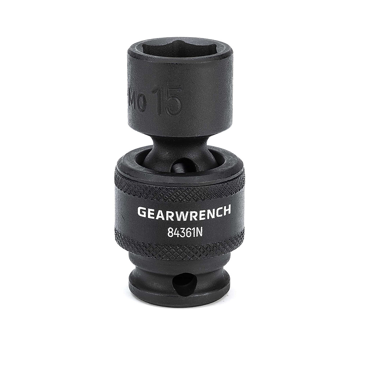 GEARWRENCH 3/8" Drive Standard Universal Impact Metric Socket 15mm, 6 Point - 84361N