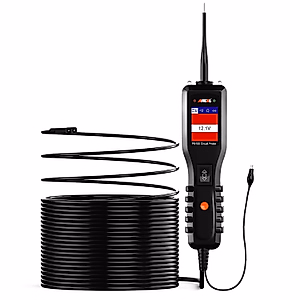 ANCEL PB100 Automotive 12/24V Power Circuit Tester Probe with ANCEL BA301 6V 12V Battery Load Tester Car Cranking Charging System Test Tool