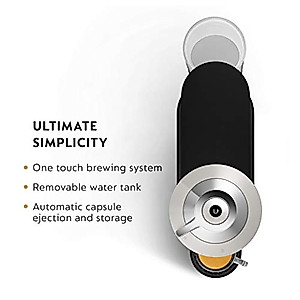 Nespresso Vertuo Next Coffee & Espresso Machine NEW by Breville, Light Grey, Coffee Maker and Espresso Machine + Nespresso Capsules VertuoLine Medium and Dark Roast Coffee, 30 Count Coffee Pods