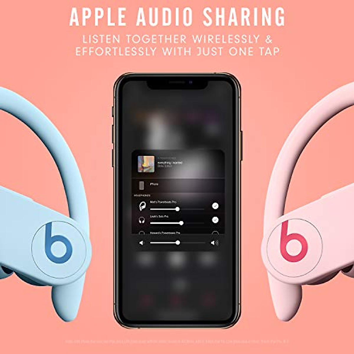 Powerbeats Pro Wireless Earbuds - Apple H1 Headphone Chip, Class 1 Bluetooth Headphones, 9 Hours of Listening Time, Sweat Resistant, Built-in Microphone - Glacier Blue