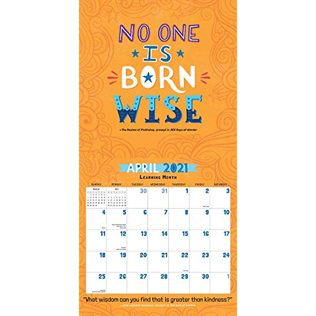 Wonder Wall Calendar 2021