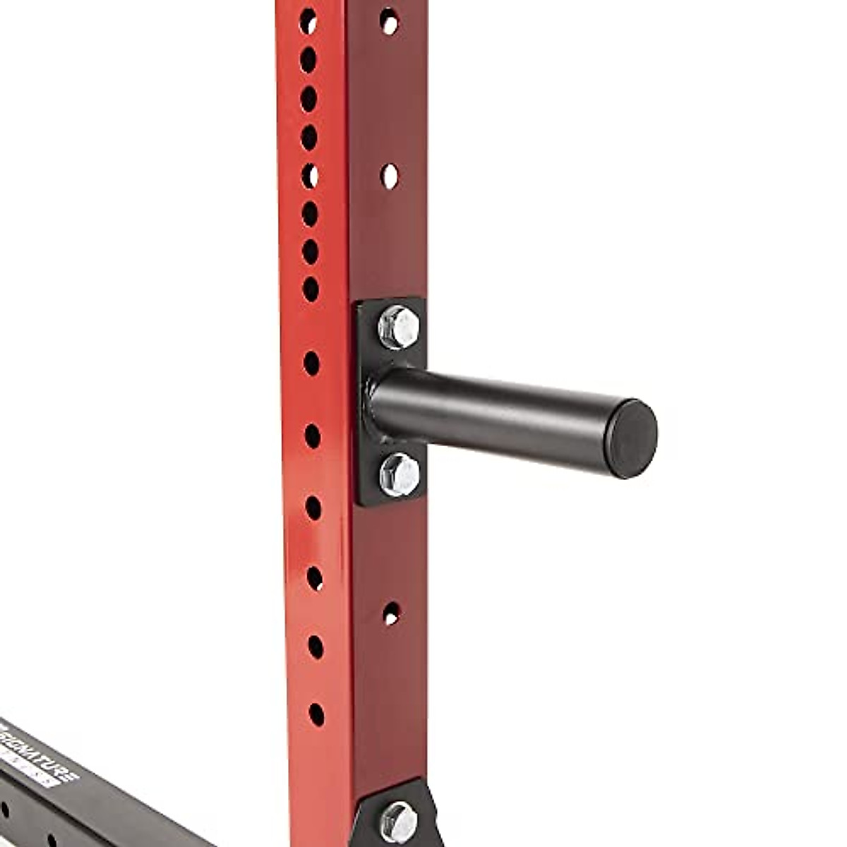 Signature Fitness SF-SS1 1,000 Pound Capacity 3” x 3” Power Rack Squat Stand, Includes J-Hooks and Safety Spotter Arms, Optional Conversion Kits, Half Conversion kit Only